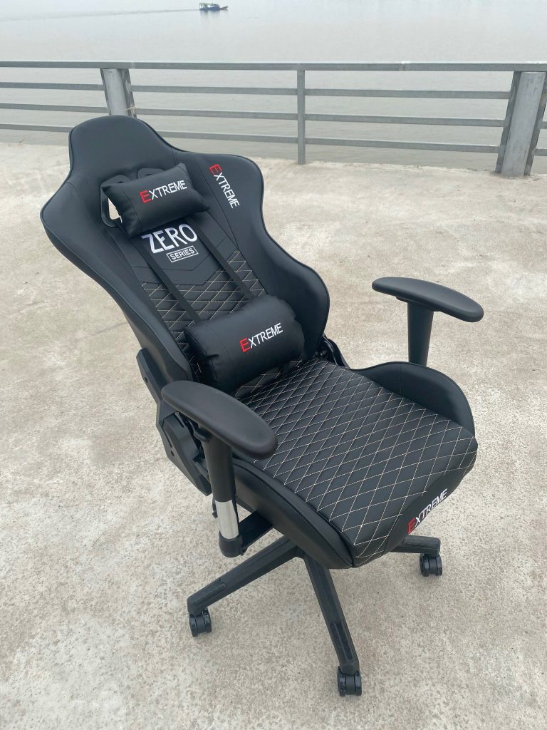 Ghế gaming extreme zero V1+ Màu đỏ – đen – trắng – Bàn ghế game master